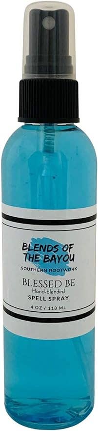 BLESSED BE Hand-Blended Spell Spray | 4 Fl. Oz – Cosmic Black Cat