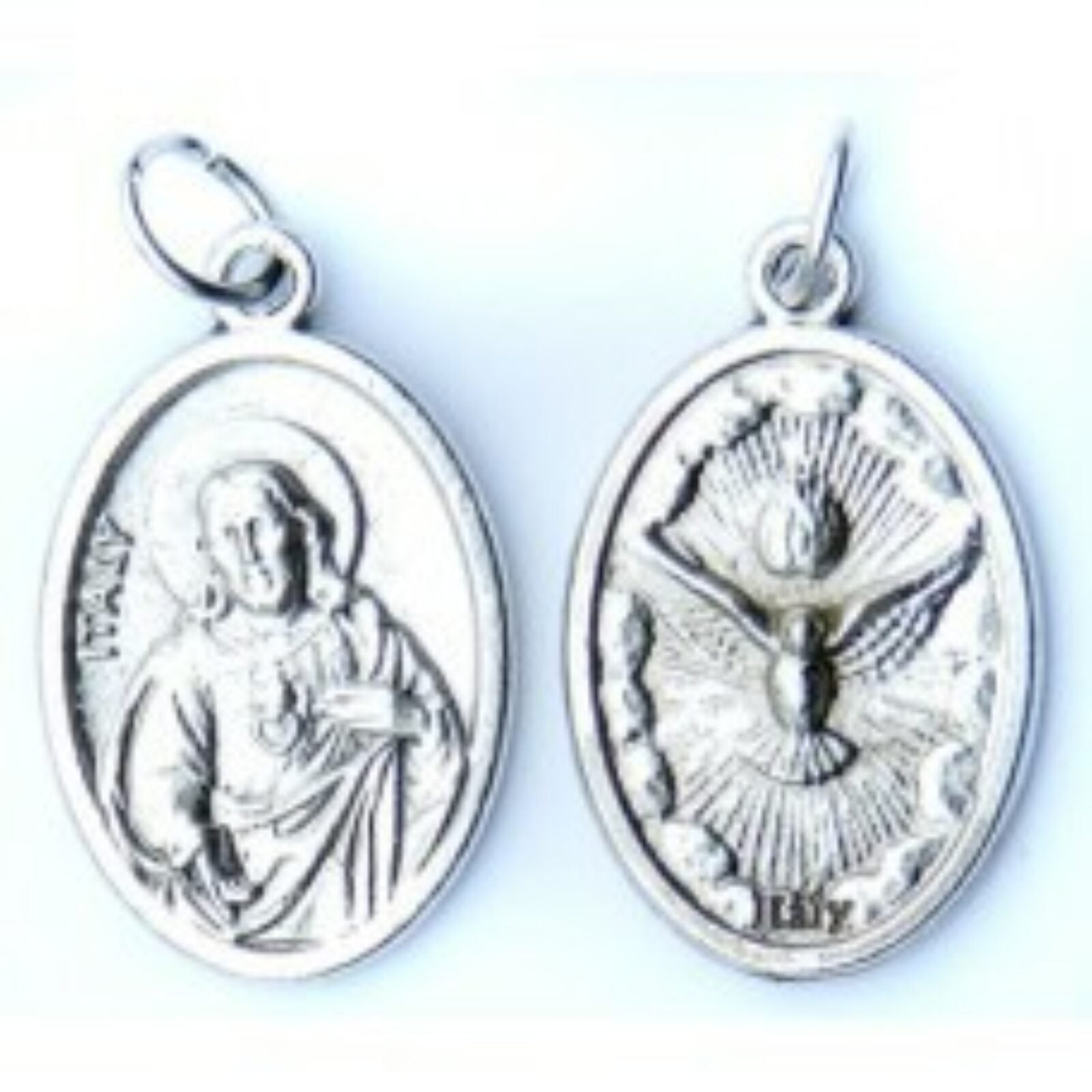 Sacred Heart of Jesus Medal – Cosmic Black Cat